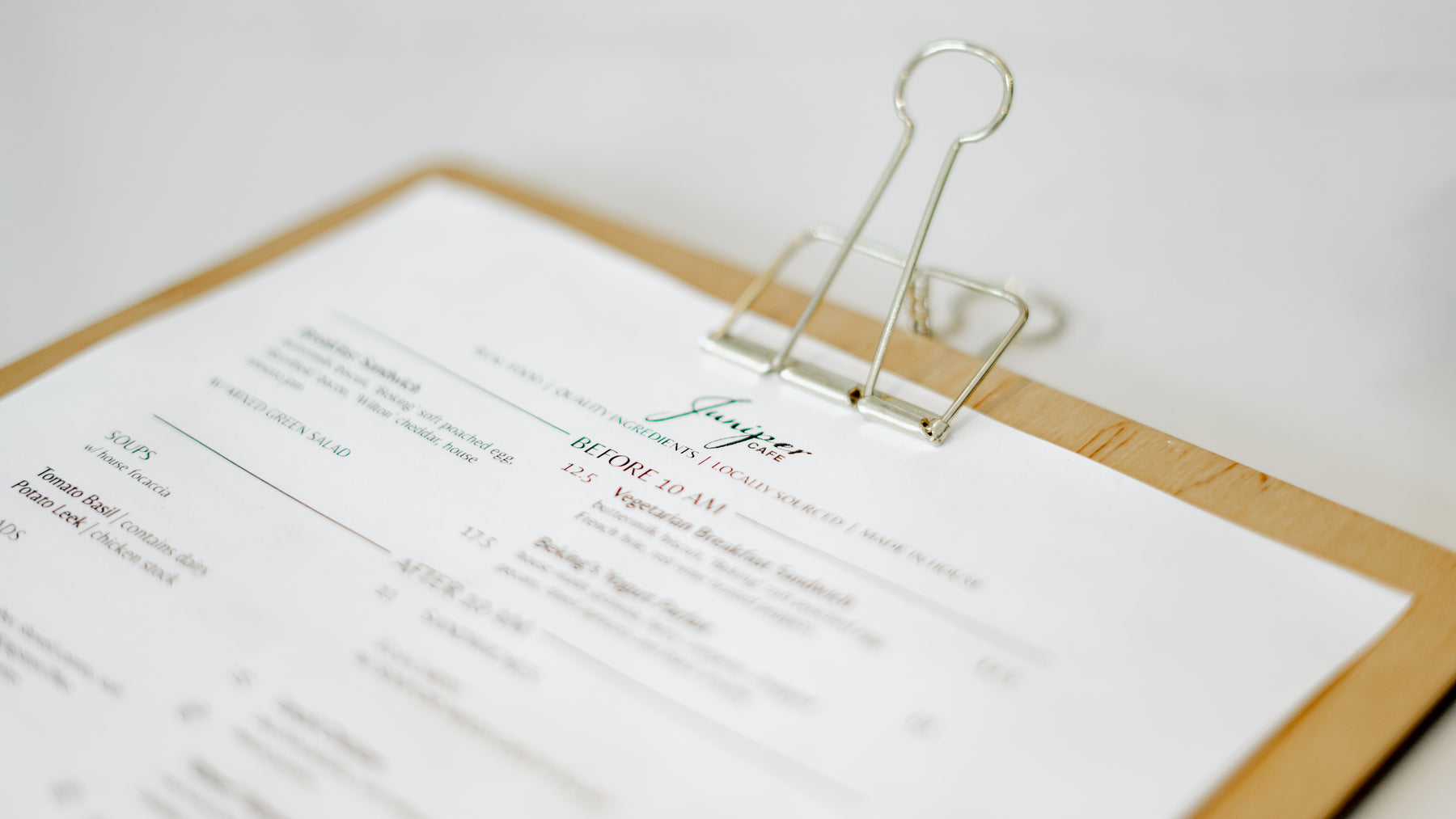 The Juniper Cafe